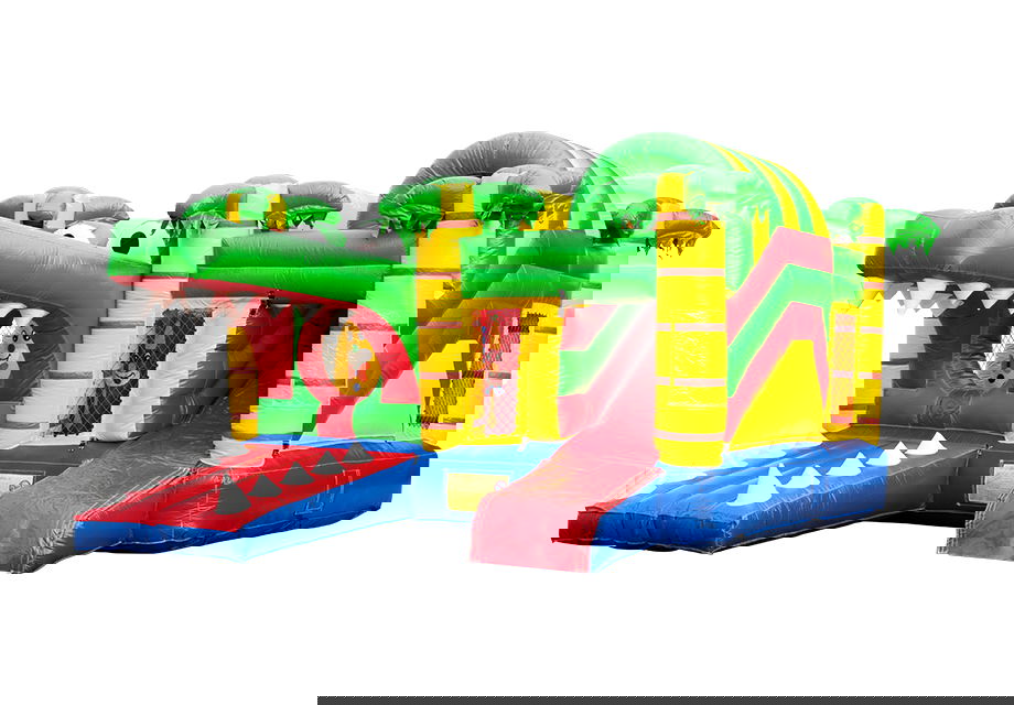 Springkussen Multiplay Krokodil huren | Sanka Events